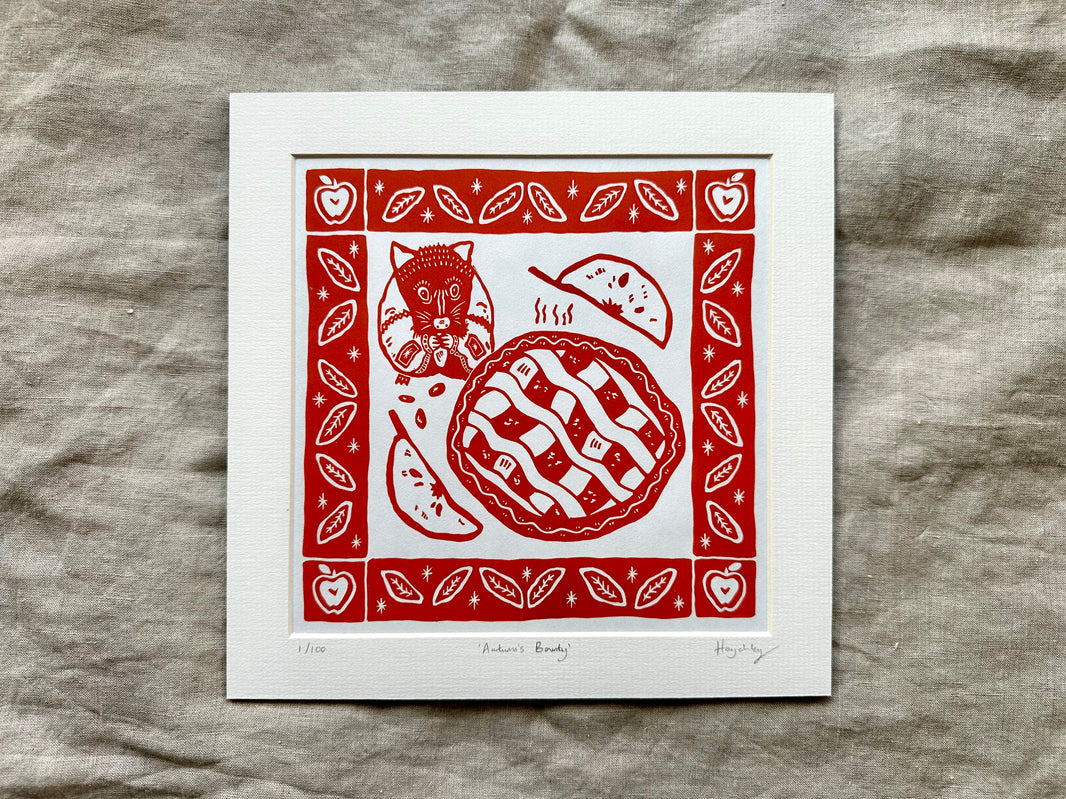 Linocut prints – Stellabox Designs